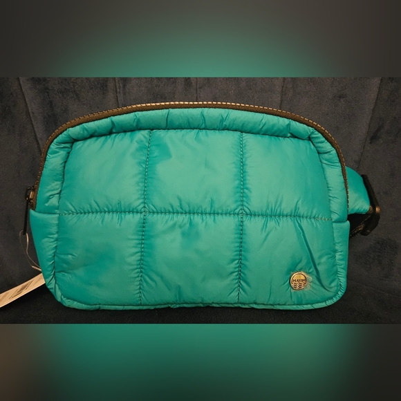 Mayim | Bags | Mayim Teal Quilted Everyday Fanny Pack Nwt | Poshmark